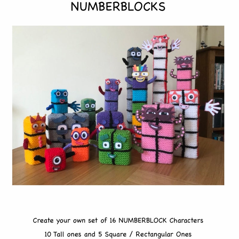 Numberblocks Png - Etsy