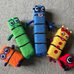 NUMBERBLOCKS 2024 Knitting Pattern. SOFTIES Made on FOAM - Etsy