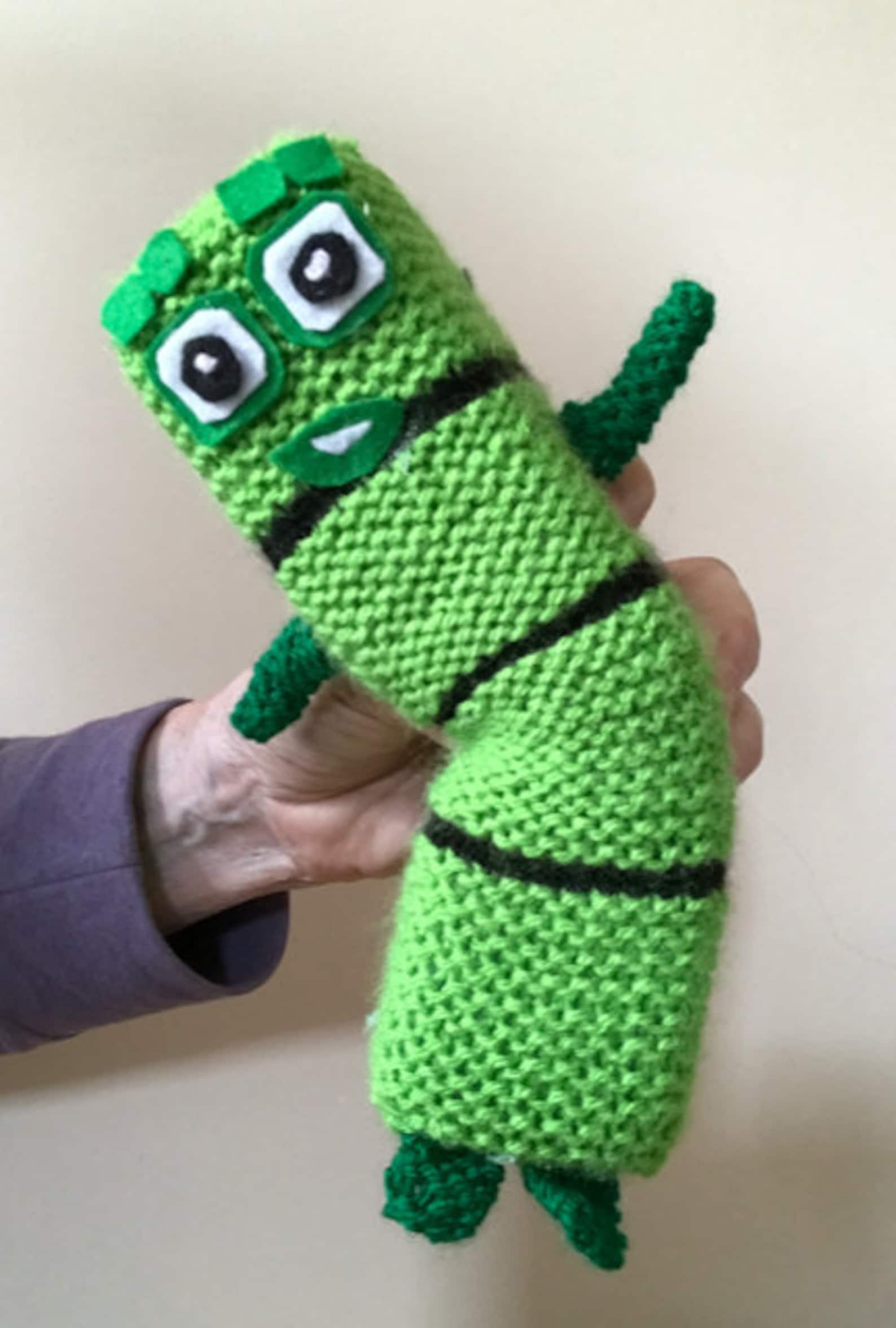 NUMBERBLOCKS 2024 Knitting Pattern. SOFTIES Made on FOAM - Etsy