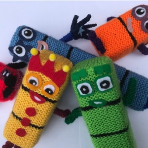NUMBERBLOCKS 2024 Knitting Pattern. SOFTIES Made on FOAM - Etsy Australia