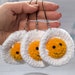 Food Keychain, Plush Keychain, Crochet Food, Crochet Keychain, Kawaii ...