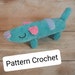 Long Dog, Crochet Pattern, English PDF - Etsy