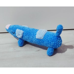 Long Dog Plush Toy Color Selection - Etsy