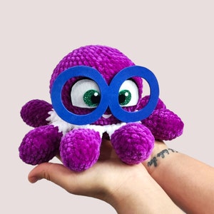 Super Kitty, Octopus Otto, Plush Toy - Etsy