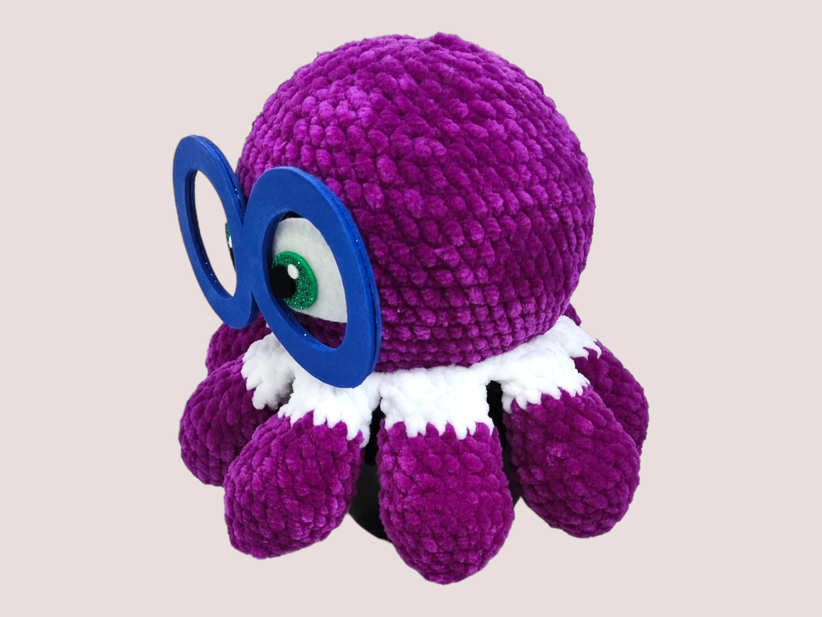 Super Kitty, Octopus Otto, Plush Toy - Etsy