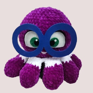 Super Kitty, Octopus Otto, Plush Toy - Etsy
