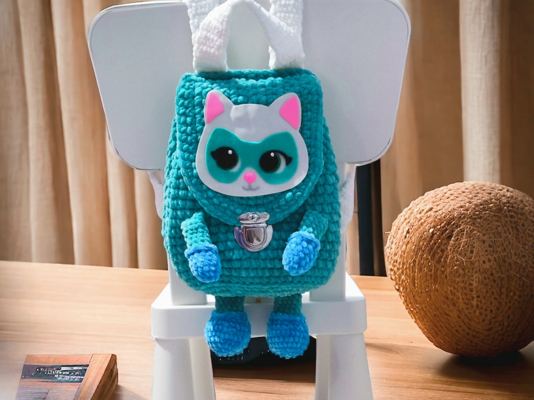 Backpack Kids, Crochet Backpack Pattern PDF Easy Step-by-step Tutorial ...