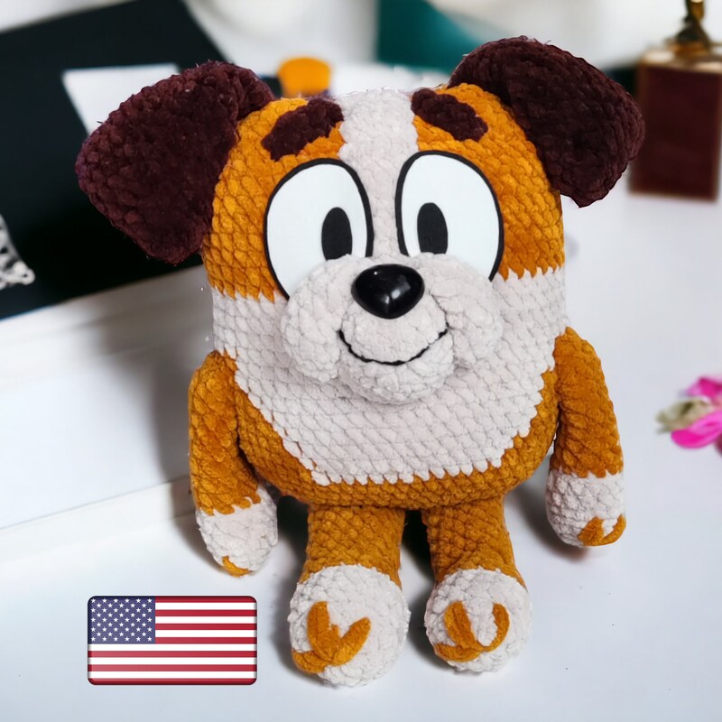 Bulldog Crochet Pattern - Etsy