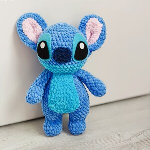 Crochet Blue Alien Pattern, Koala Crochet , Plush Toy, English and ...