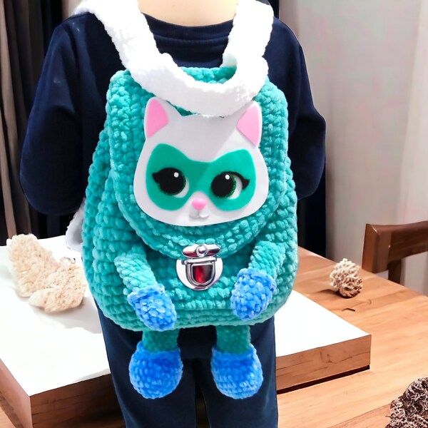 Bitsy Super Kitty Plush - Etsy