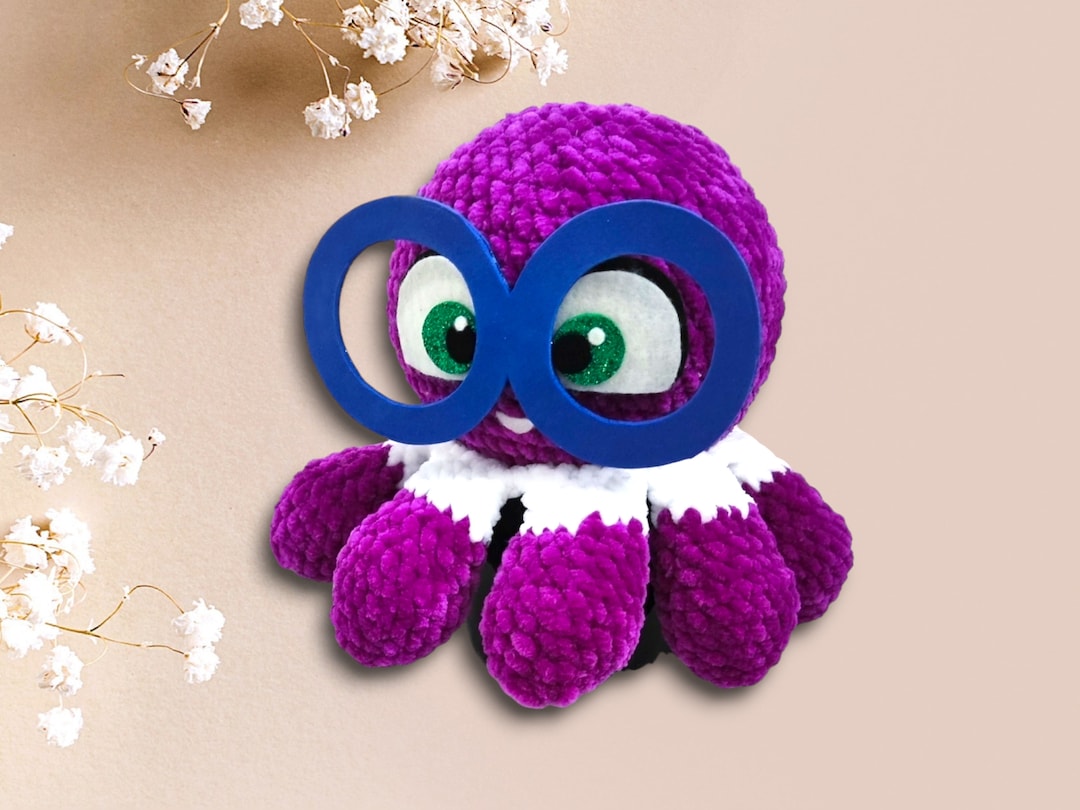 Super Kitty, Octopus Otto, Plush Toy - Etsy