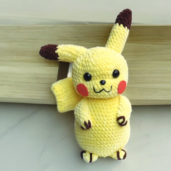 Crochet Pikachu Pattern - Etsy
