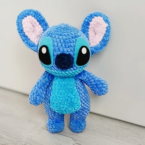 Crochet Blue Alien Pattern, Koala Crochet , Plush Toy, English and ...