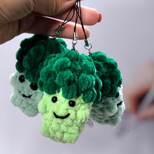 Vegetable Crochet Pattern Set: No Sew Amigurumi Keychains (PDF) - Etsy