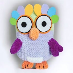 Crochet Pattern Chattermax , Amigurumi Tutorial PDF in English - Etsy