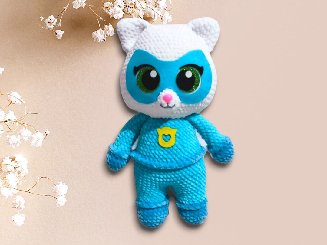 Super Kitty, Bitsy, Plush Toy - Etsy