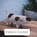Long Dog, Crochet Pattern, English PDF - Etsy