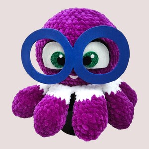 Super Kitty, Octopus Otto, Plush Toy - Etsy