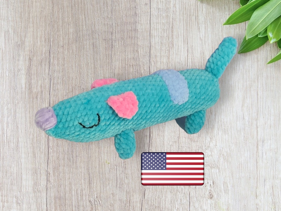 Long Dog, Crochet Pattern, English PDF - Etsy