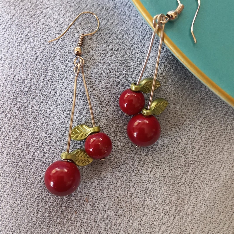 Cherry Jewelry - Etsy