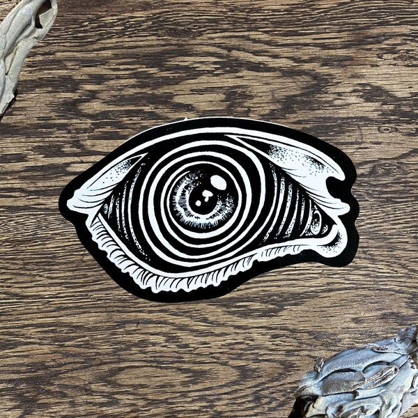 Spiral vinyl sticker - Etsy France