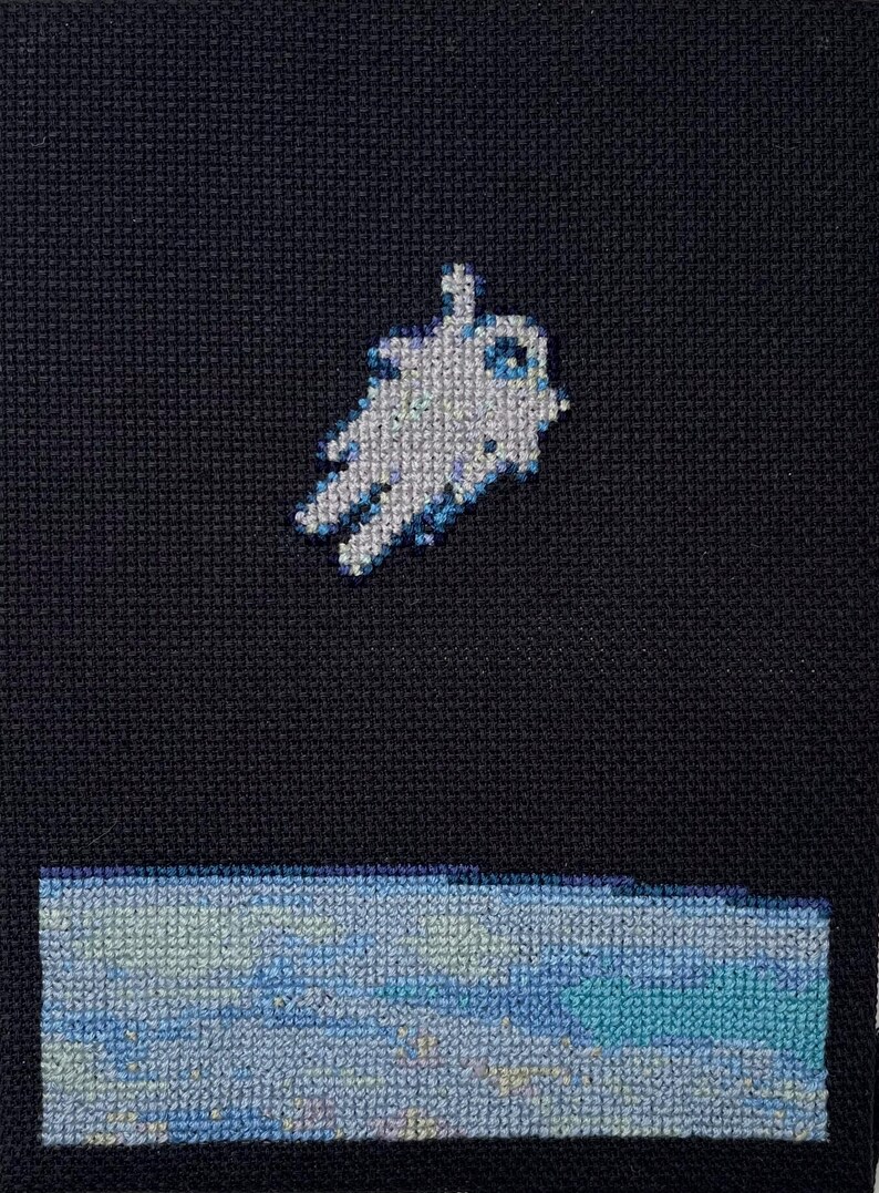 Bruce Mccandless Astronaut in Space Cross Stitch PDF Pattern - Etsy