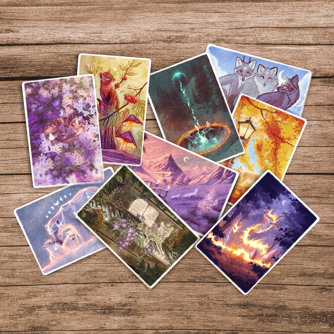 Postcards - Original Art by Martith Art - Etsy
