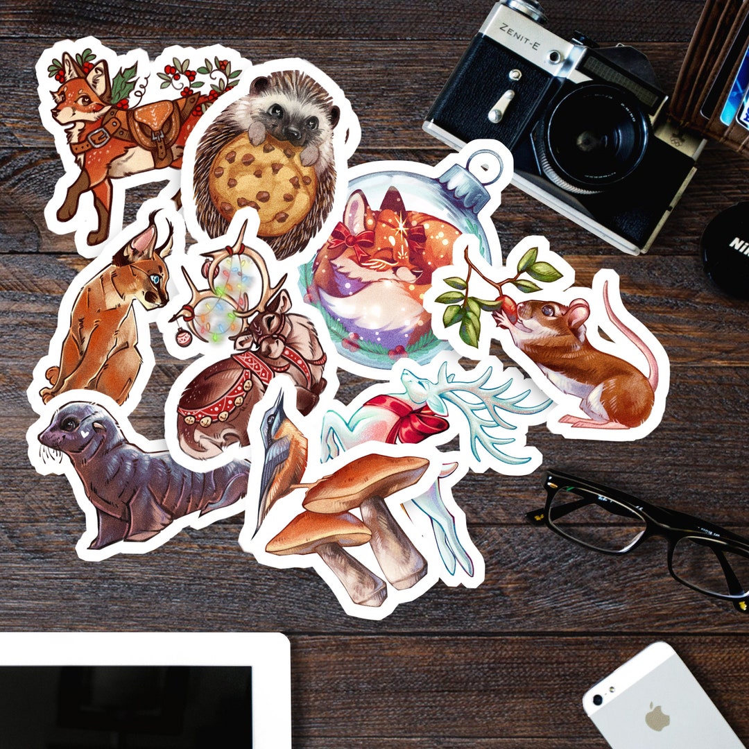 Vinyl Stickers Original Art by Martith Art - Etsy