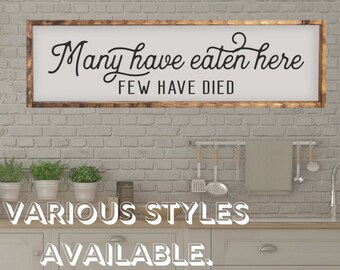 Funny Kitchen Signs - Etsy