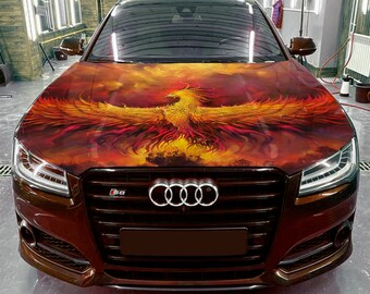 Phoenix Car Hood Vinyl | Etsy