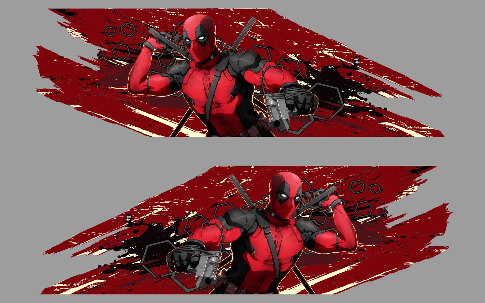 Deadpool Car Side Wrap Color Vinyl Sticker Custom Graphics | Etsy