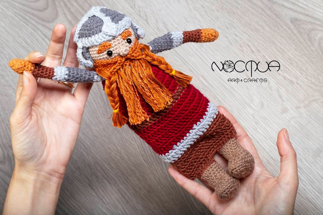 Dwarf Warrior Plushie Ragdoll With Heating Pillow LOTR Inspired Dwarf ...