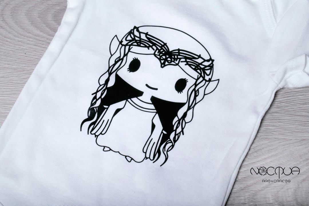 Elf Princess Baby Bodysuit Babygrow With Female Elf LOTR - Etsy