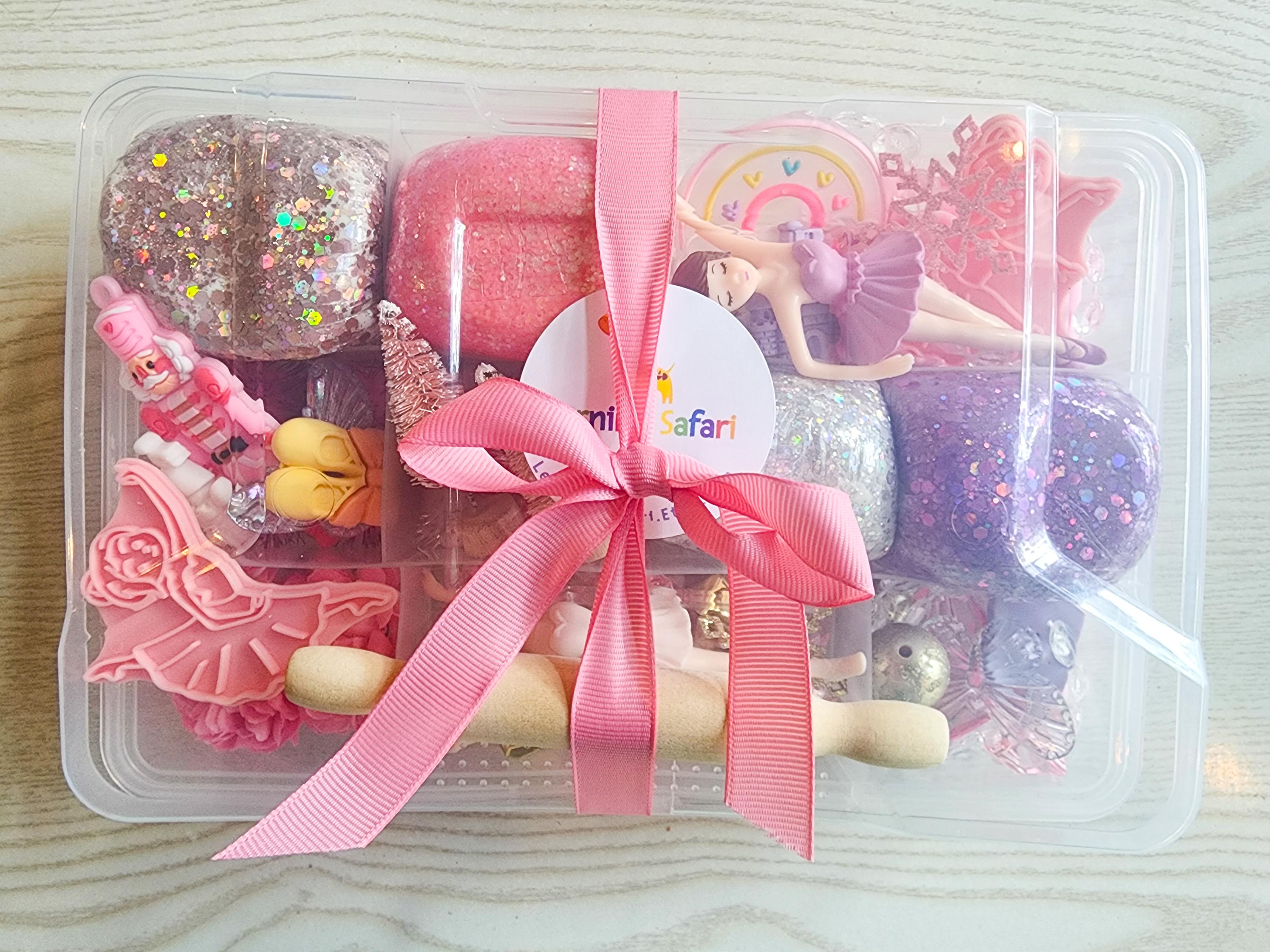 Ballerina Playdough Kit Nutcracker Pretend Sensory Play Toddler Xmas ...