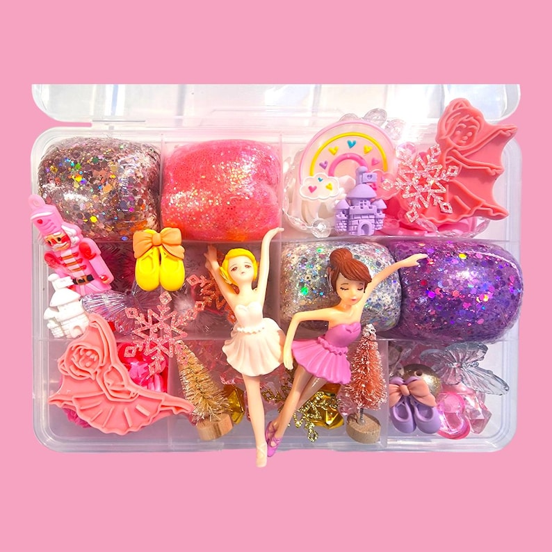 Ballerina Playdough Kit Nutcracker Pretend Sensory Play Toddler Easter ...