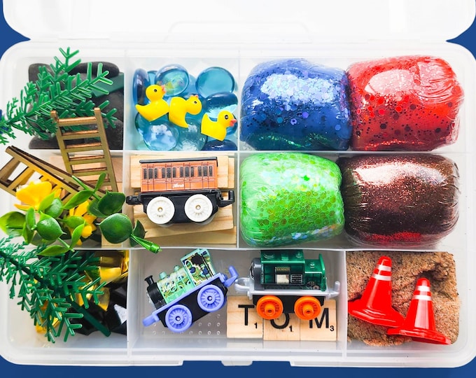 Snow I Spy Jar Christmas Sensory Kit Kids Sensory Toys Holiday Sensory ...