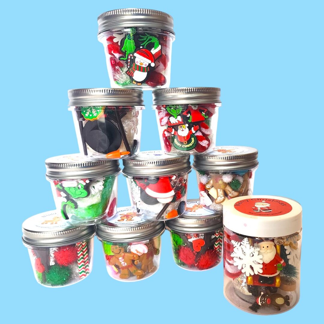 Christmas Playdough Mini Kit Kid Christmas Birthday Favor Kids Gift ...