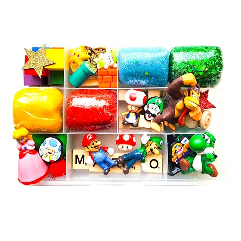Mario Birthday Box - Etsy