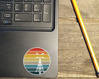 Radio Sticker - Etsy