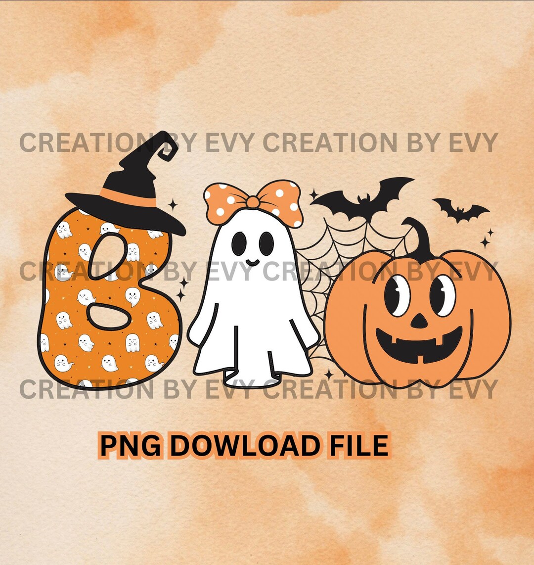 Boo Svg, Boo Pumpkin Svg, Cute Boo Svg, Boo Ghost Svg, Boo Halloween ...