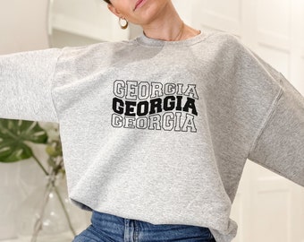 Georgia Varsity Letters - Etsy