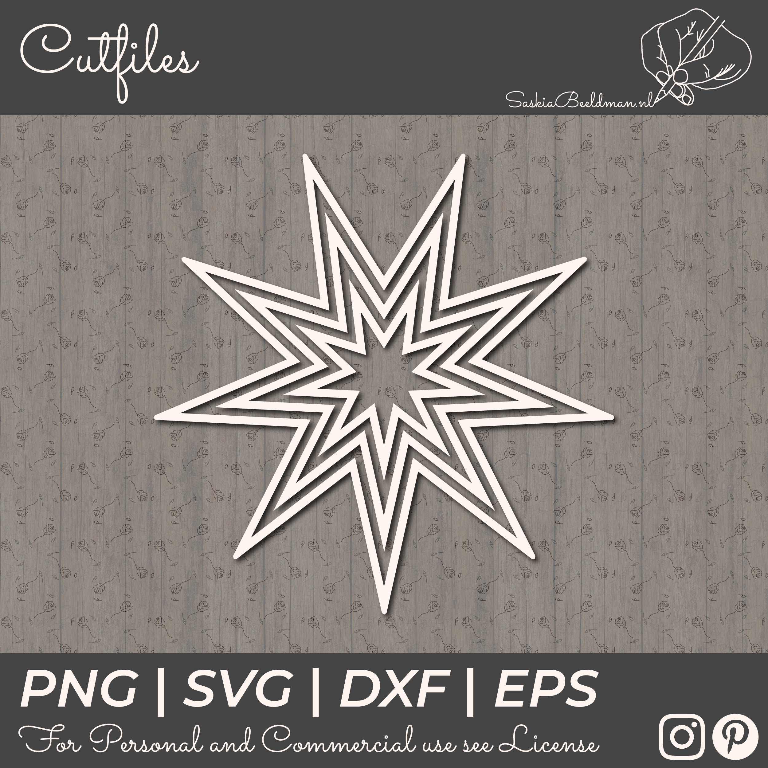 Stars SVG Cutfile, Stars SVG File, Christmas Stars, Stars Digital ...