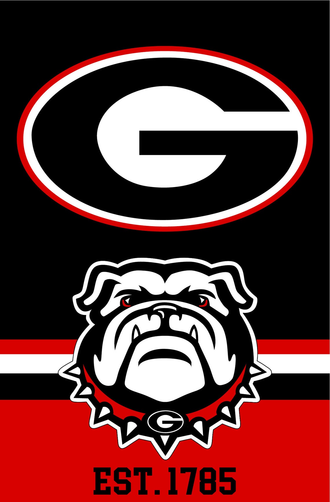 Georgia Bulldogs SVG Go Dawgs SVG University of Georgia | Etsy