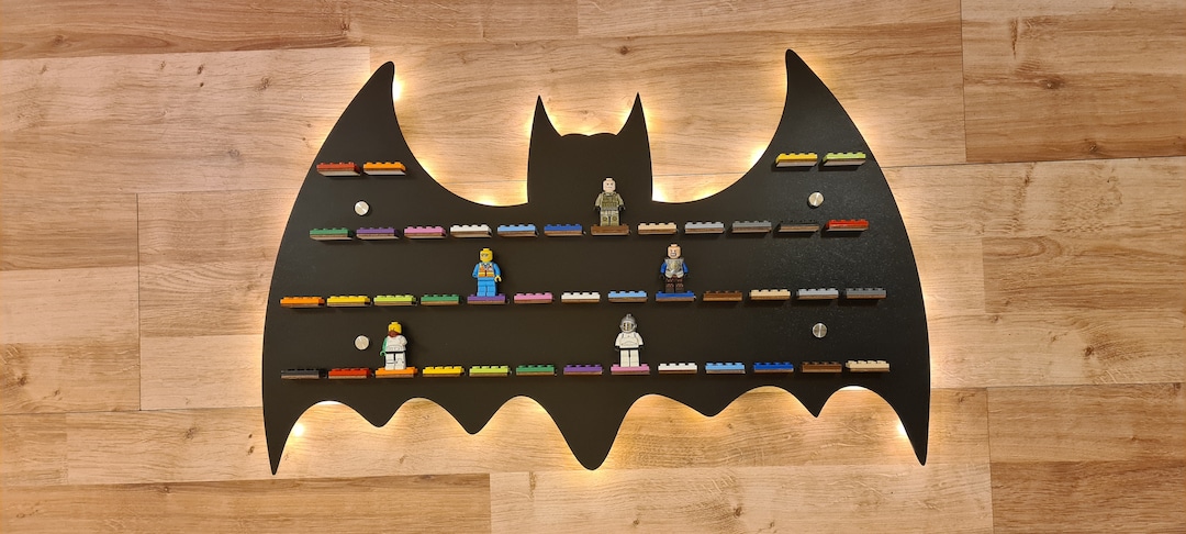 Illuminated Display for Blocks, Figurines, for Collectors - Etsy