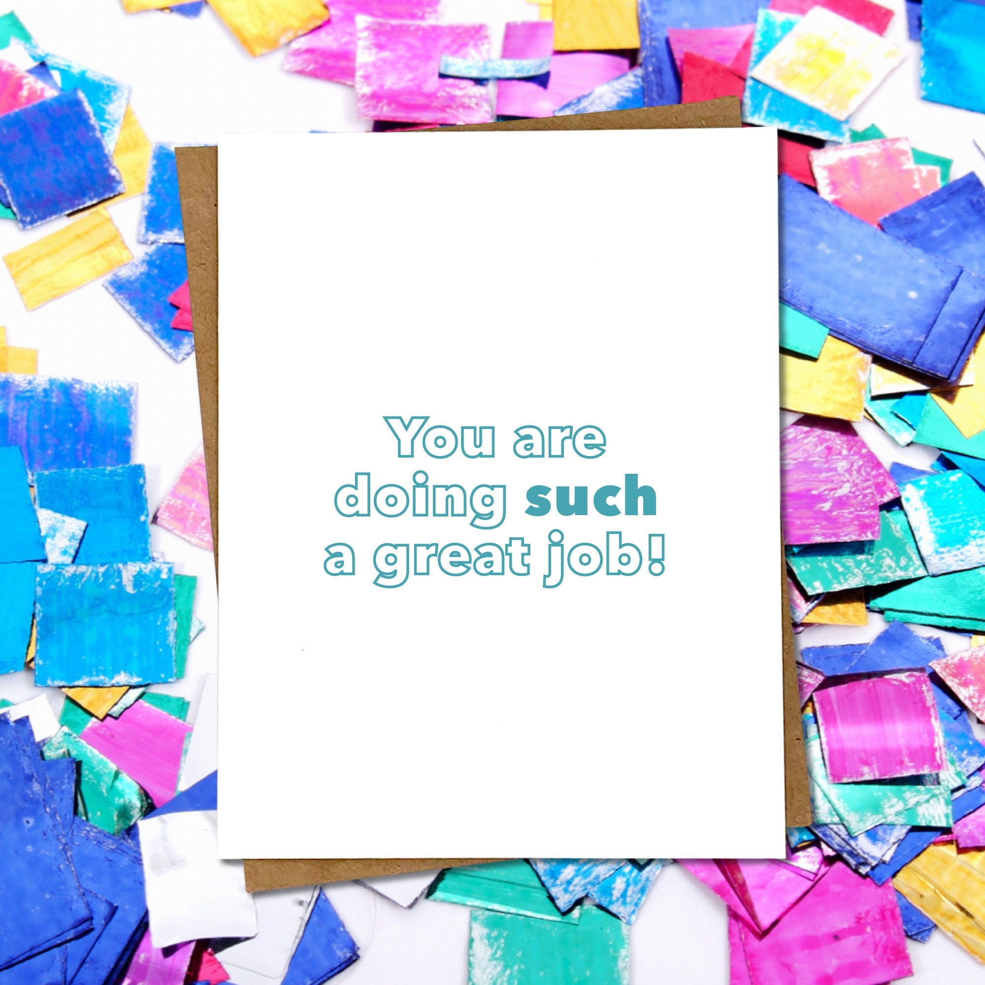 You Are Doing Such a Good Job Card Uncelebrated Goods Proud of You Card ...