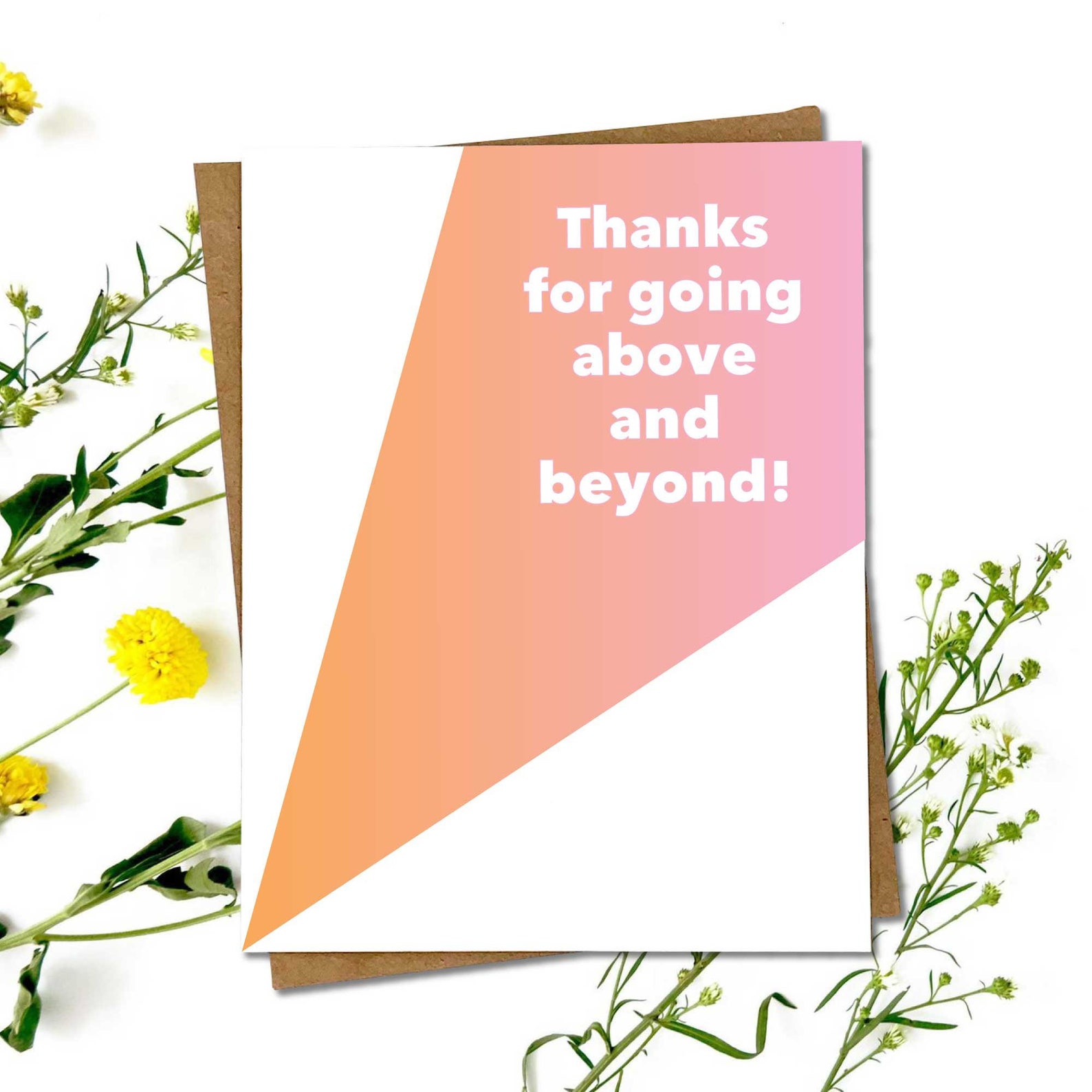 Thanks for Going Above and Beyond | Thanks | Thank You so Much | Thank You | Celebrate ...