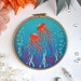 Jellyfish Cove Embroidery Pattern • Digital PDF Download • 6 & 7" Size ...