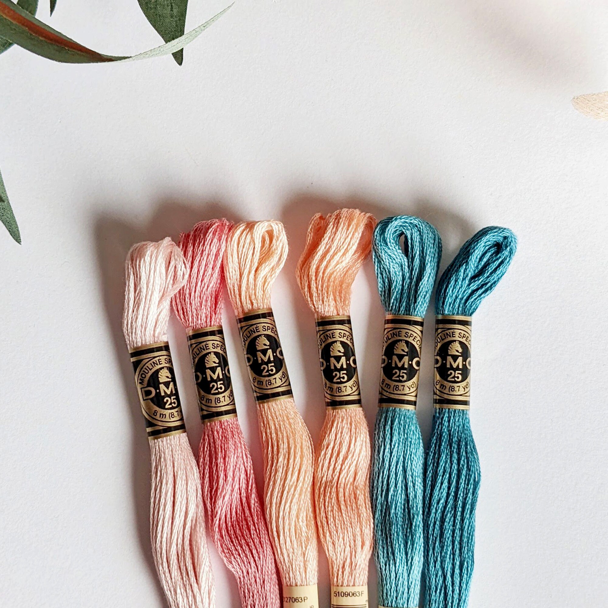 DMC Embroidery Thread Colour Palette Bundles / Embroidery - Etsy UK