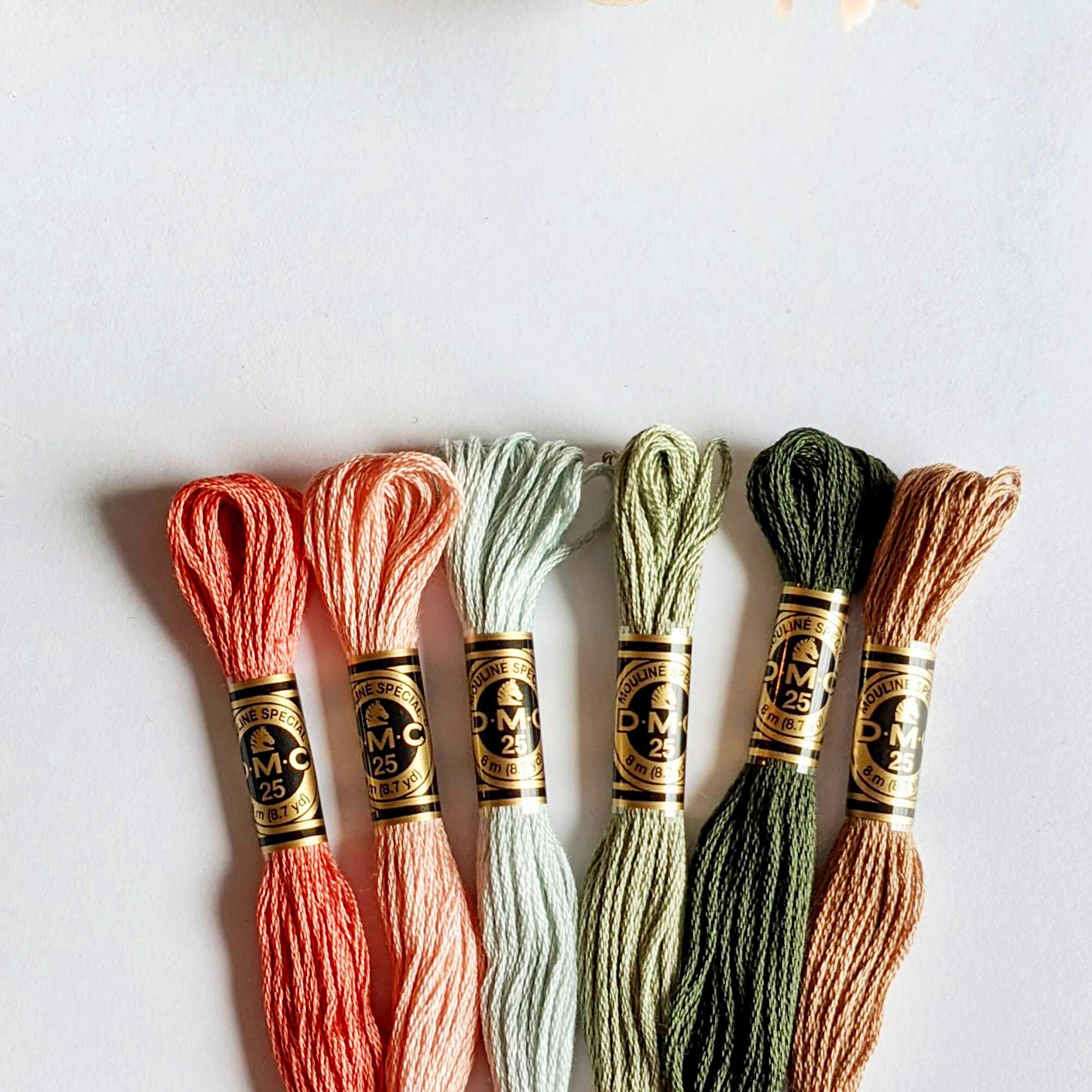 DMC Embroidery Thread Colour Palette Bundles / Embroidery - Etsy UK