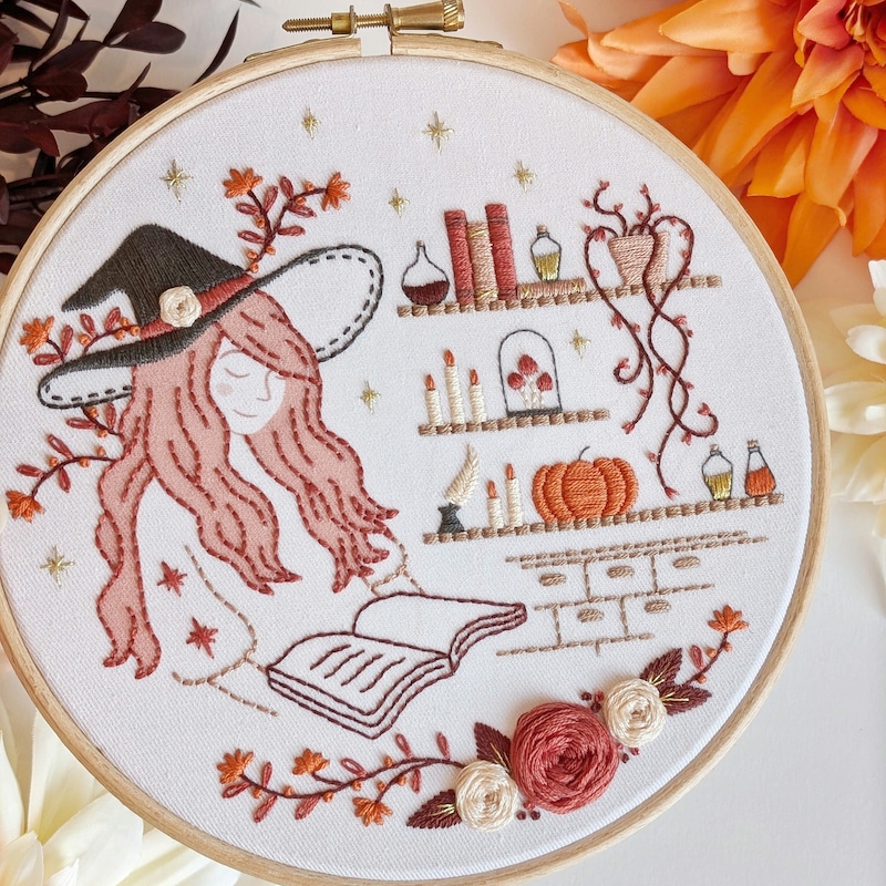 Fall Embroidery Kits - Etsy